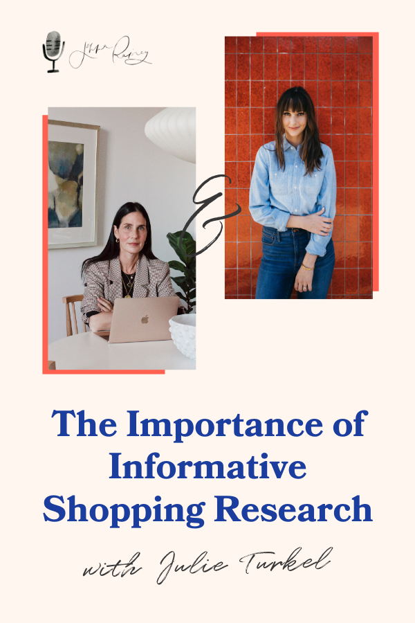 Informative Shopping Research with Julie Turkel