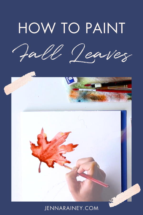 How to Paint Fall Leaves