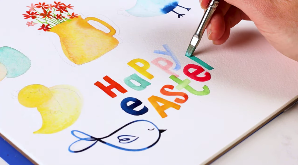 How to Paint 10 Easter Paintings